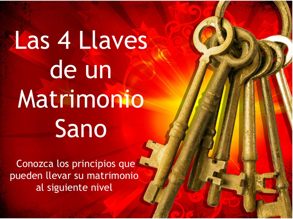 Las Cuatro Llaves de un Matrimonio Sano – Wesley E. Jones